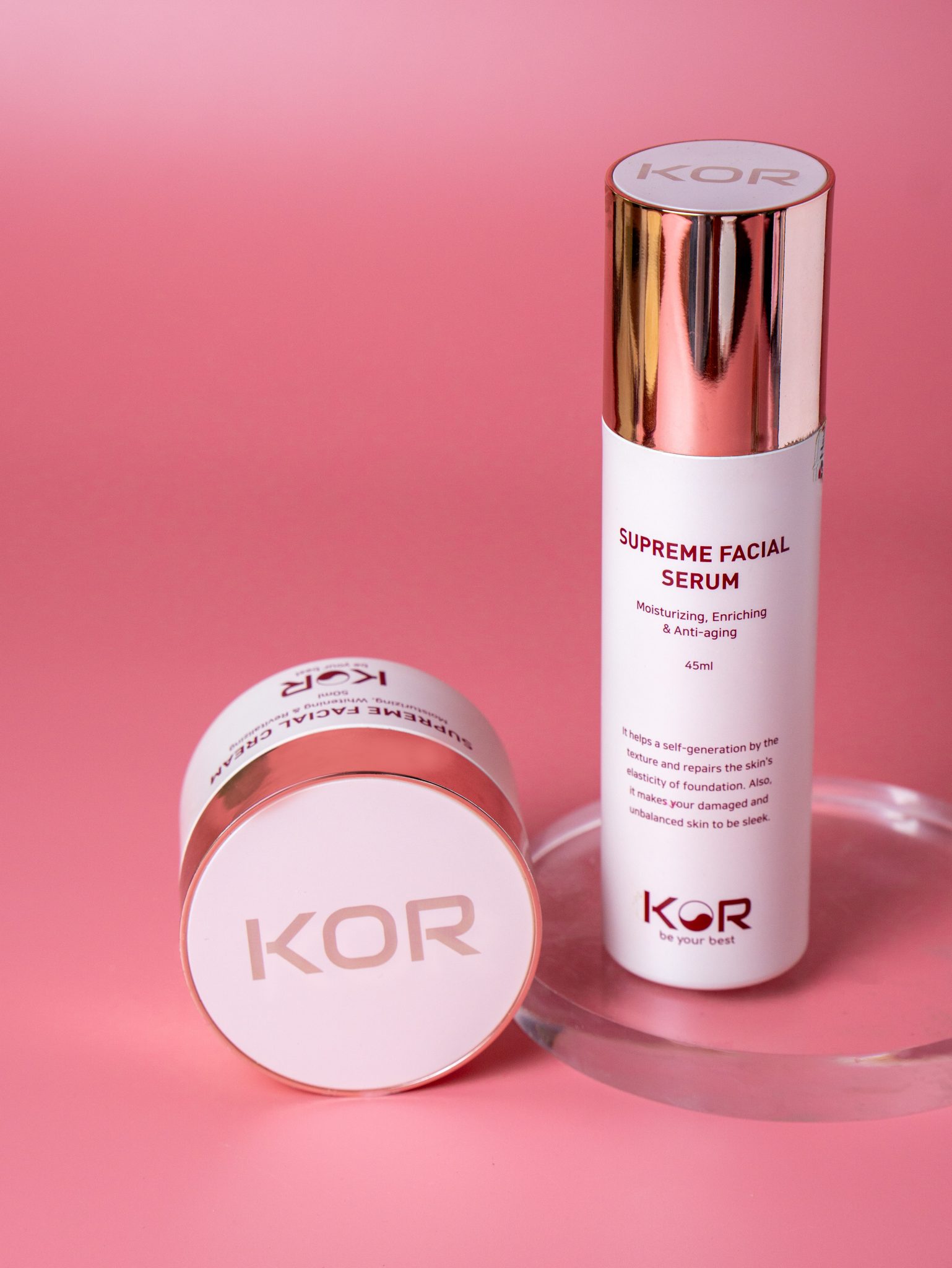 Bộ cấp ẩm, dưỡng trắng, trẻ hóa da: Serum + Kem dưỡng KOR Hàn Quốc ...